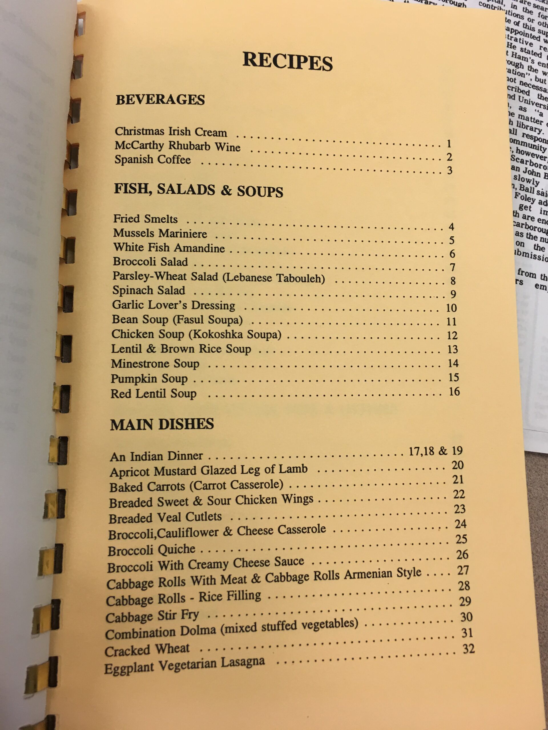 Food for Thought: UTSC’s Favourite Recipes – The History of UTSC Project